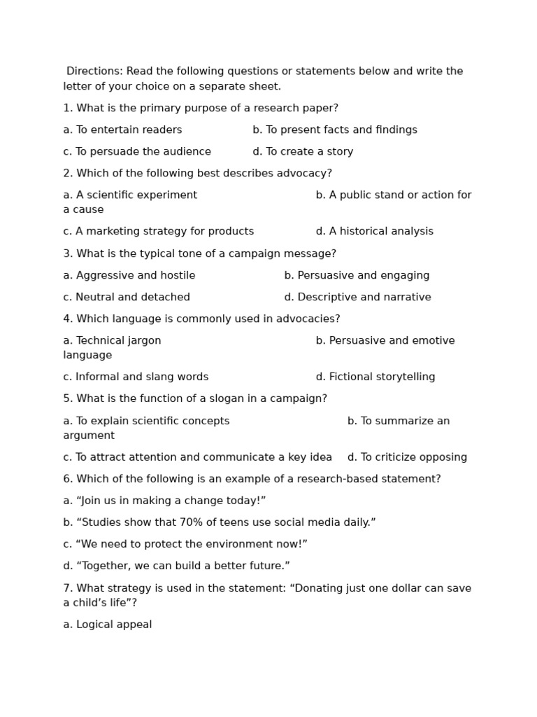 Advocacy and Campaign Basics | PDF