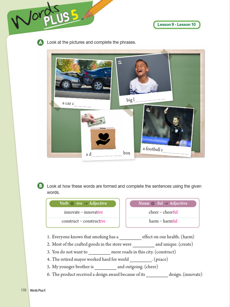 word plus | PDF | Adjective | Linguistics