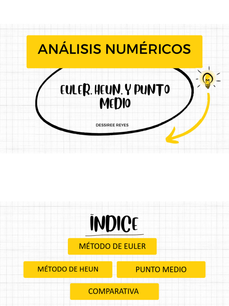 Euler Heun y Punto Medio | PDF | Leonhard Euler | Enseñanza de matemática