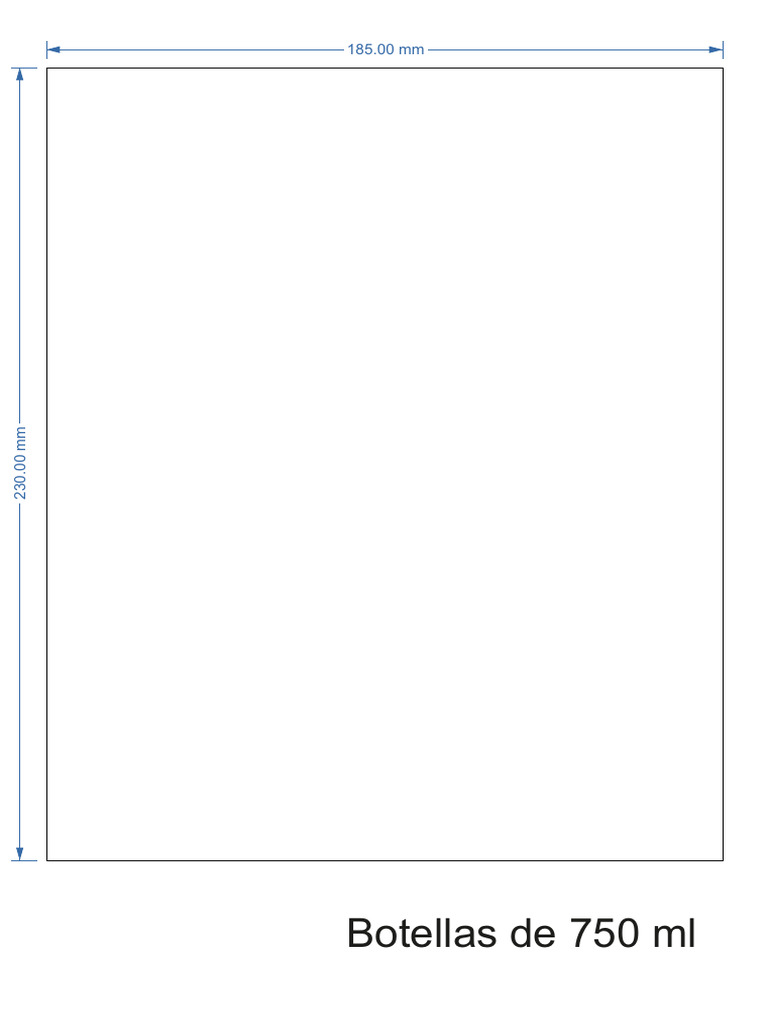 Botellas 750 | PDF
