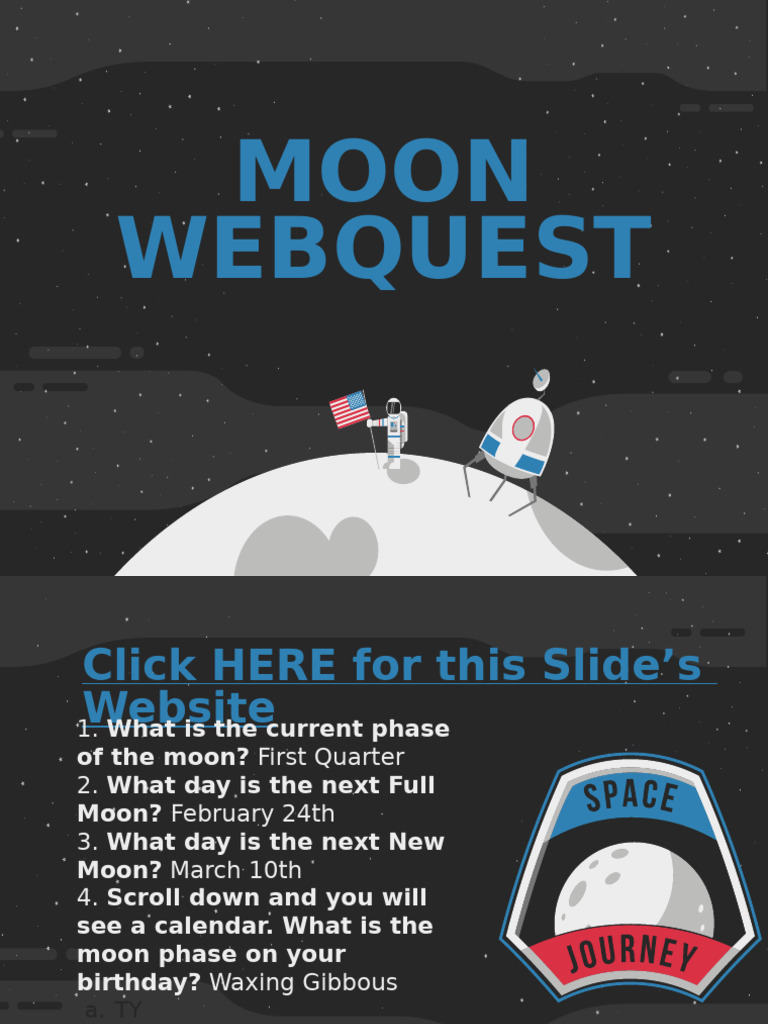 Current Moon Phases and Facts | PDF