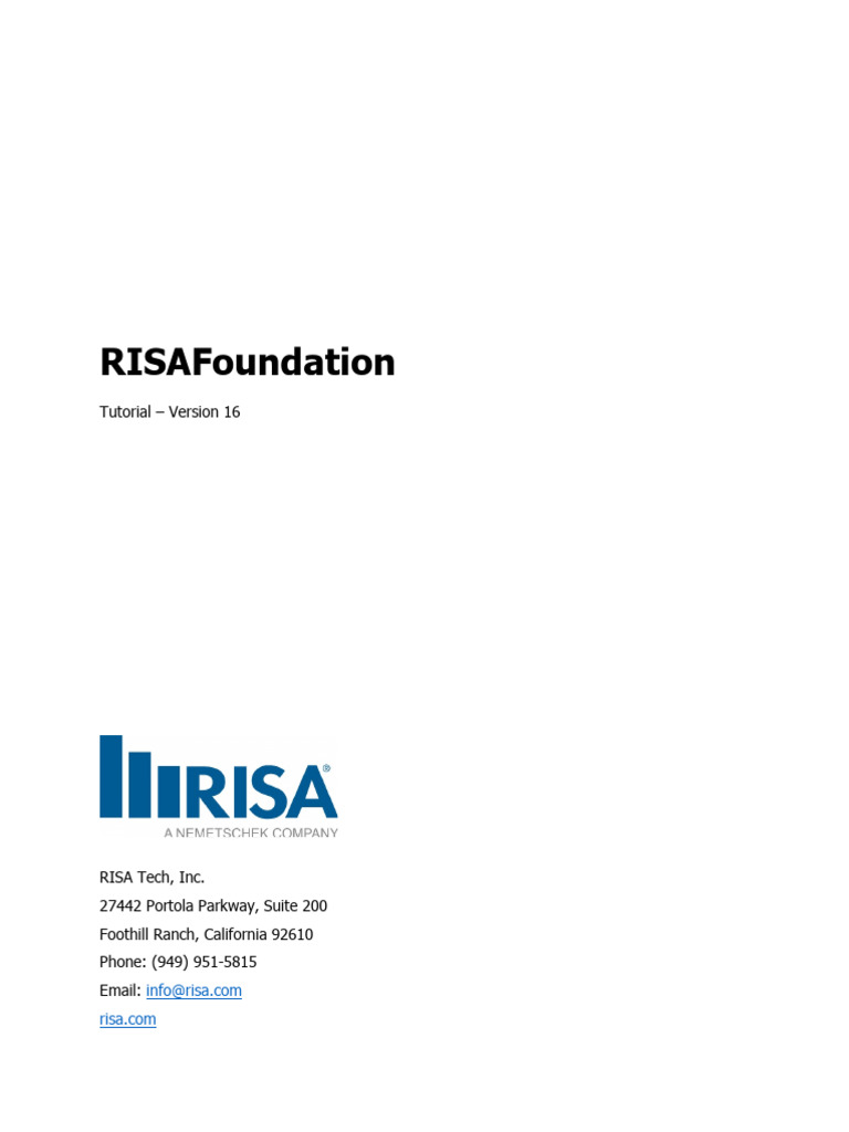 Tutorials - Foundation v.16 | PDF | Keyboard Shortcut | Graphical User Interfaces