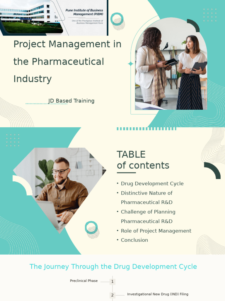 Pharmaceutical Project Management Guide | PDF | Phases Of Clinical ...