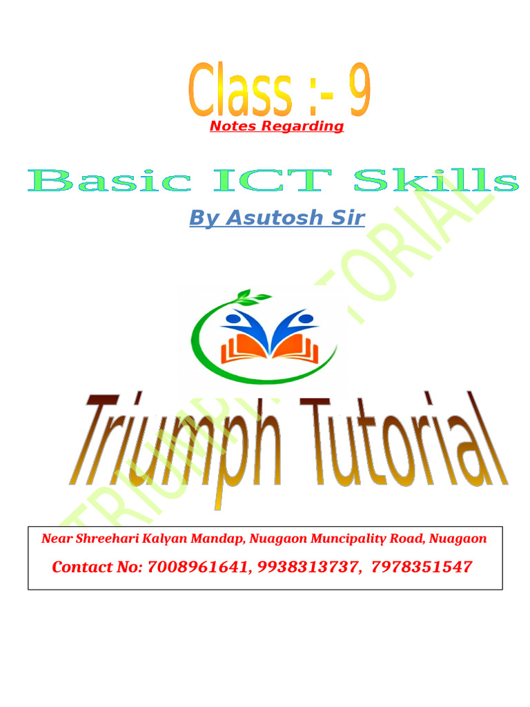 class 9 ICT | PDF | Usb Flash Drive | World Wide Web