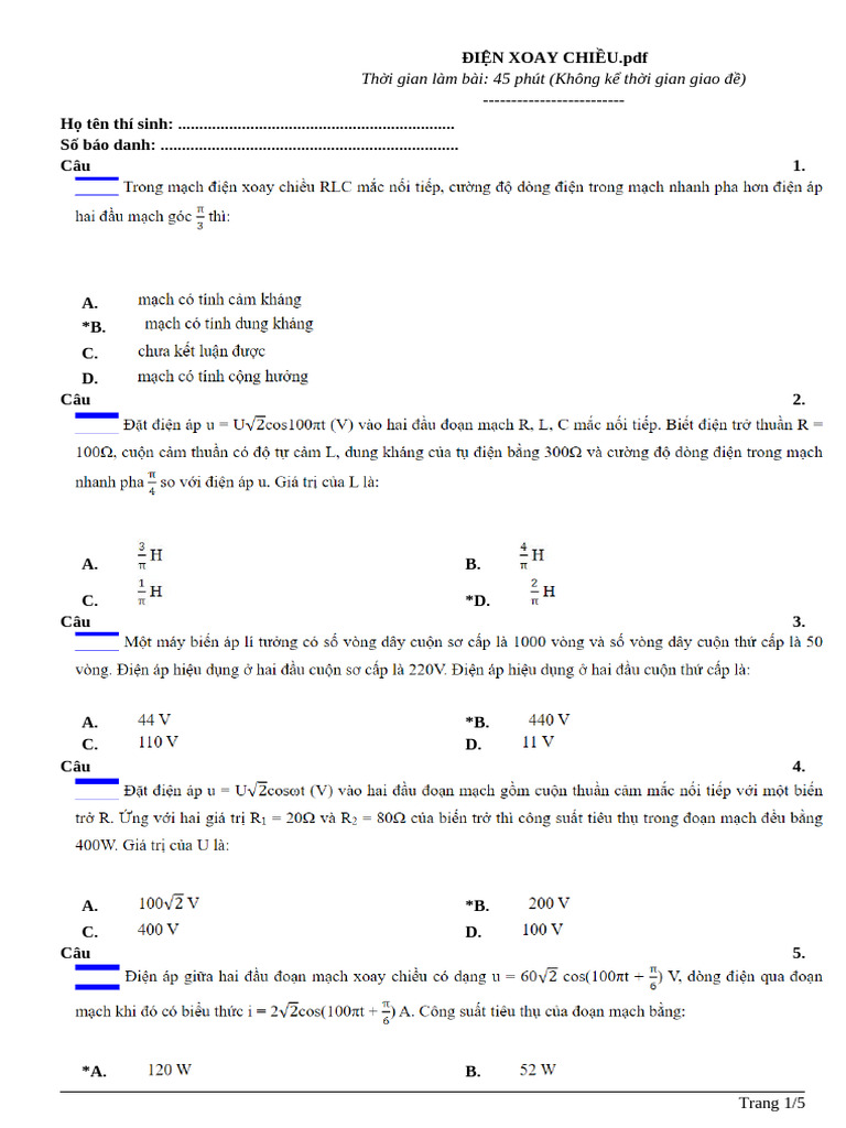 DIEN XOAY CHIEU - PDF 0ffa5c 02 06 2024 | PDF