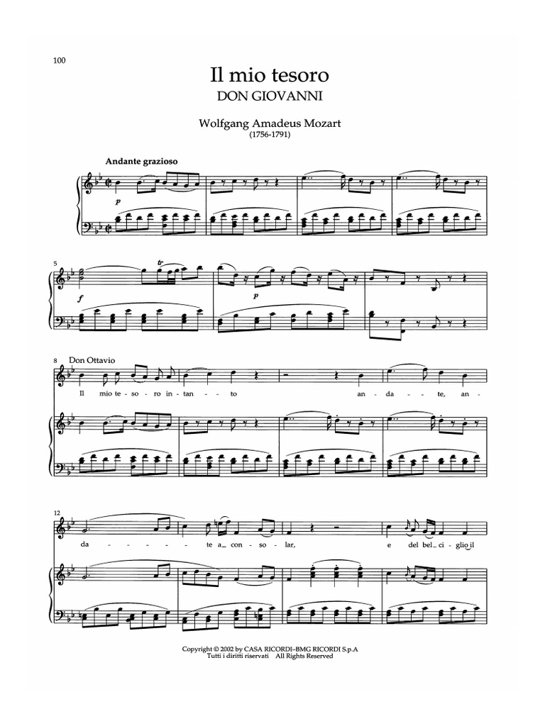 Il Mio Tesoro | PDF
