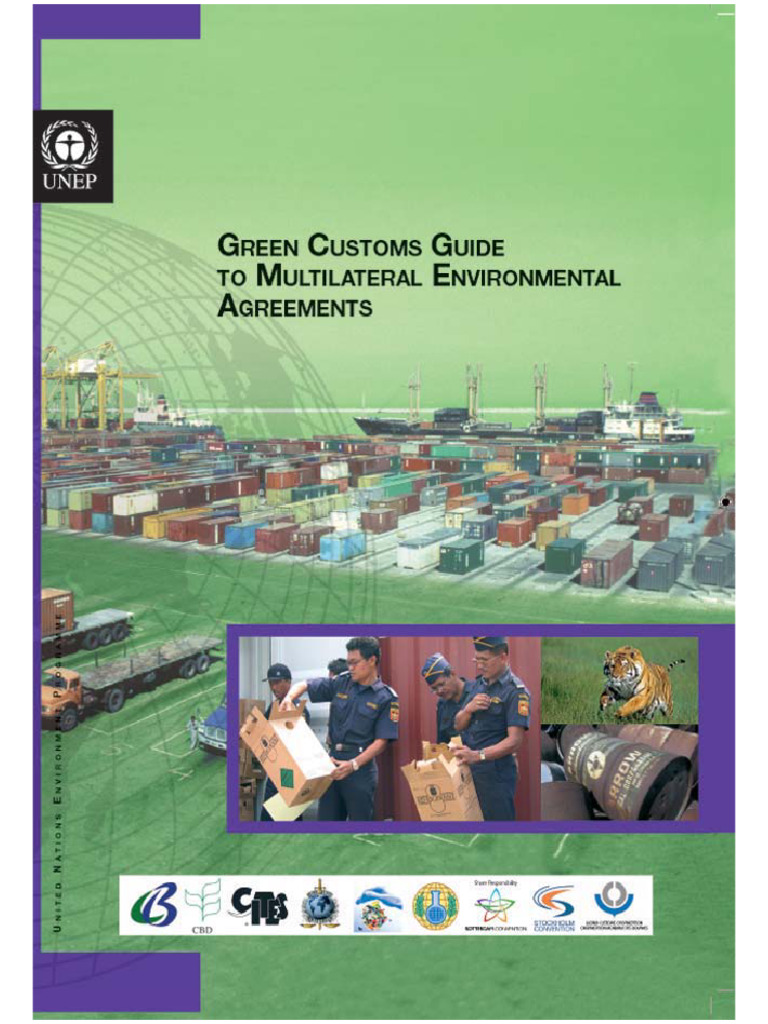 Green Customs Guide (Low) | PDF | United Nations Environment Programme