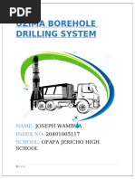 Uzima Borehole Drilling System | PDF | Operating System | Input/Output