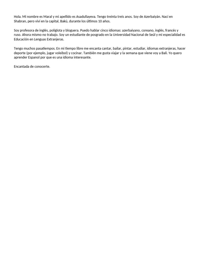 Hola | PDF
