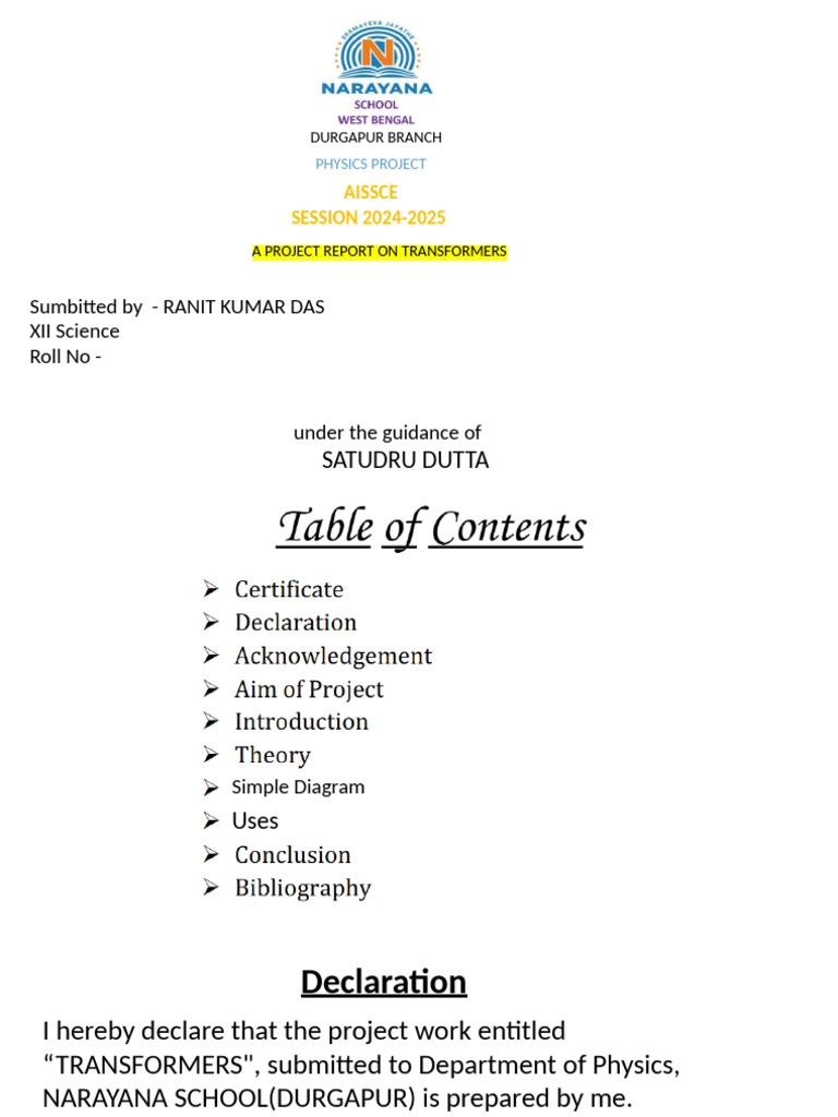 Ranit Physics | PDF | Transformer | Inductor
