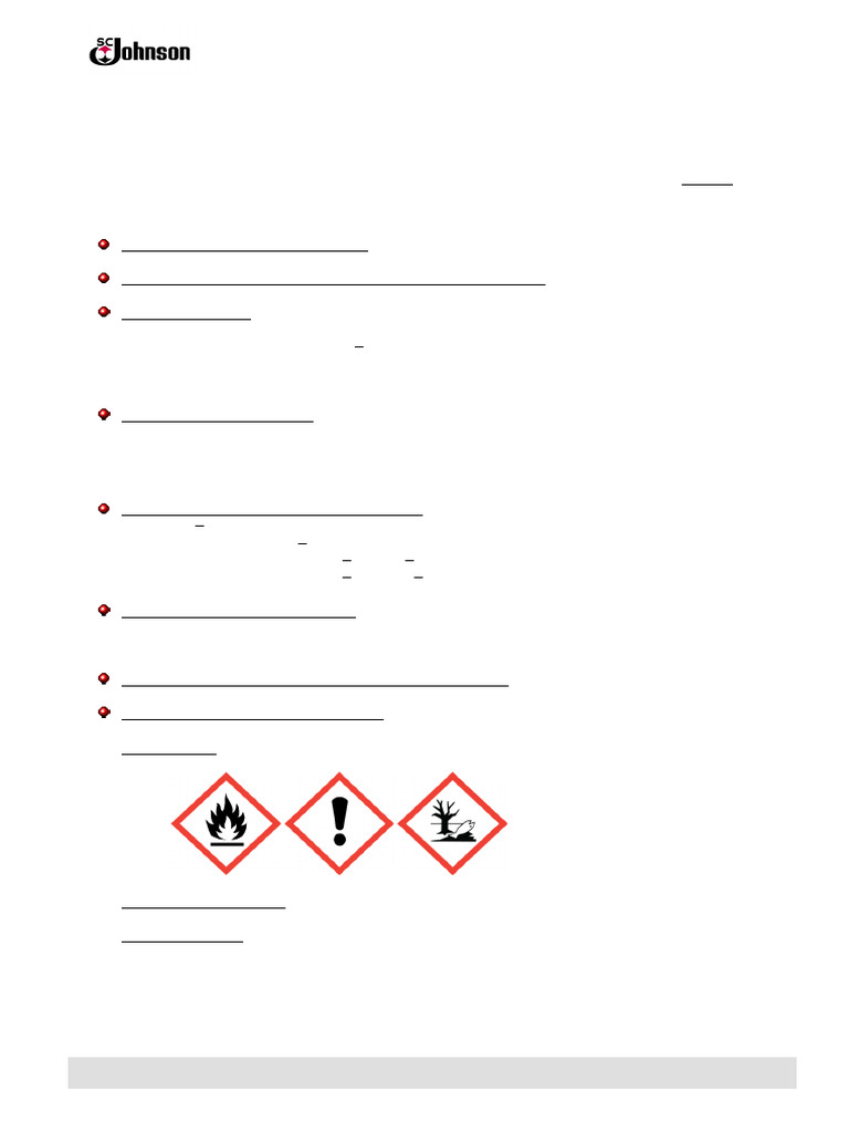 Ficha Técnica-Inseticida-Aerosol-420ml-Raid | PDF | Vapor | Queimadura