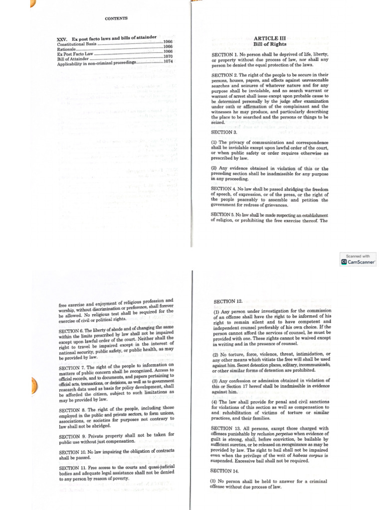 Consti Book 2 Part 1 | PDF