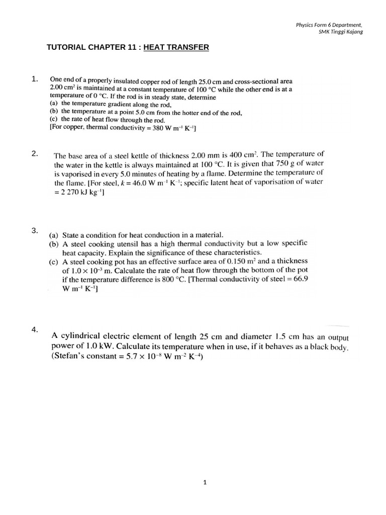 Tutorial Chapter 11 | PDF