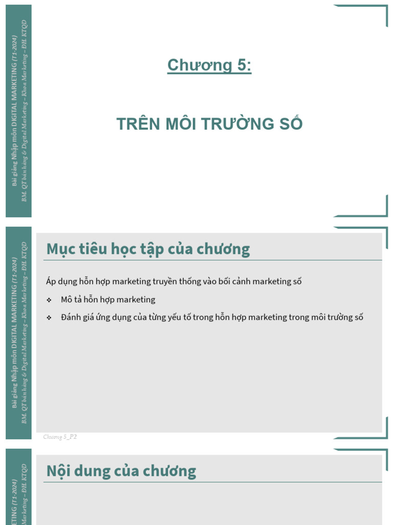 DM 2024. Chương 5 | PDF