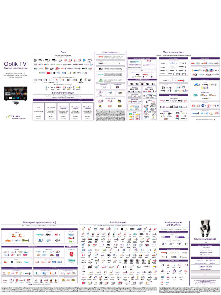 TELUS-4.0 TV Packaging | PDF