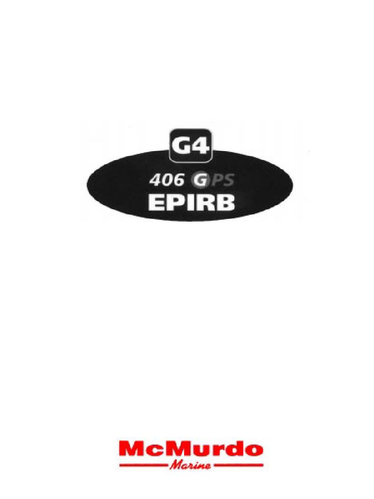 EPIRB G4 User manual | PDF | Telecommunications Engineering ...