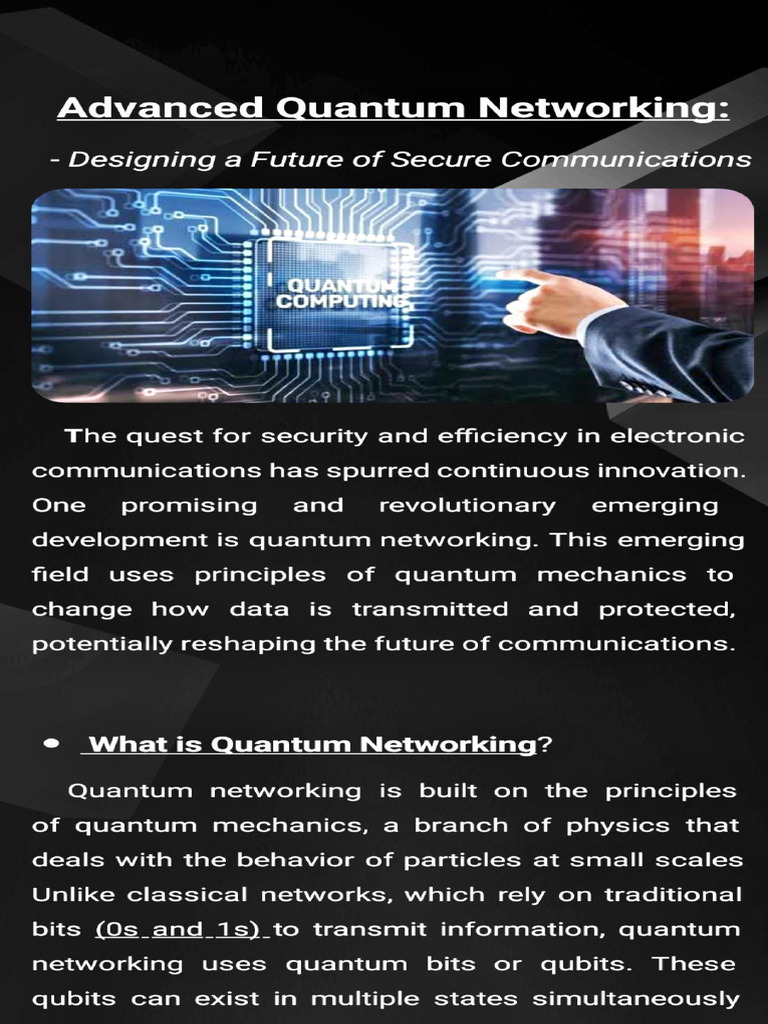 Blog (Quantum NW) | PDF | Quantum Computing | Quantum Entanglement