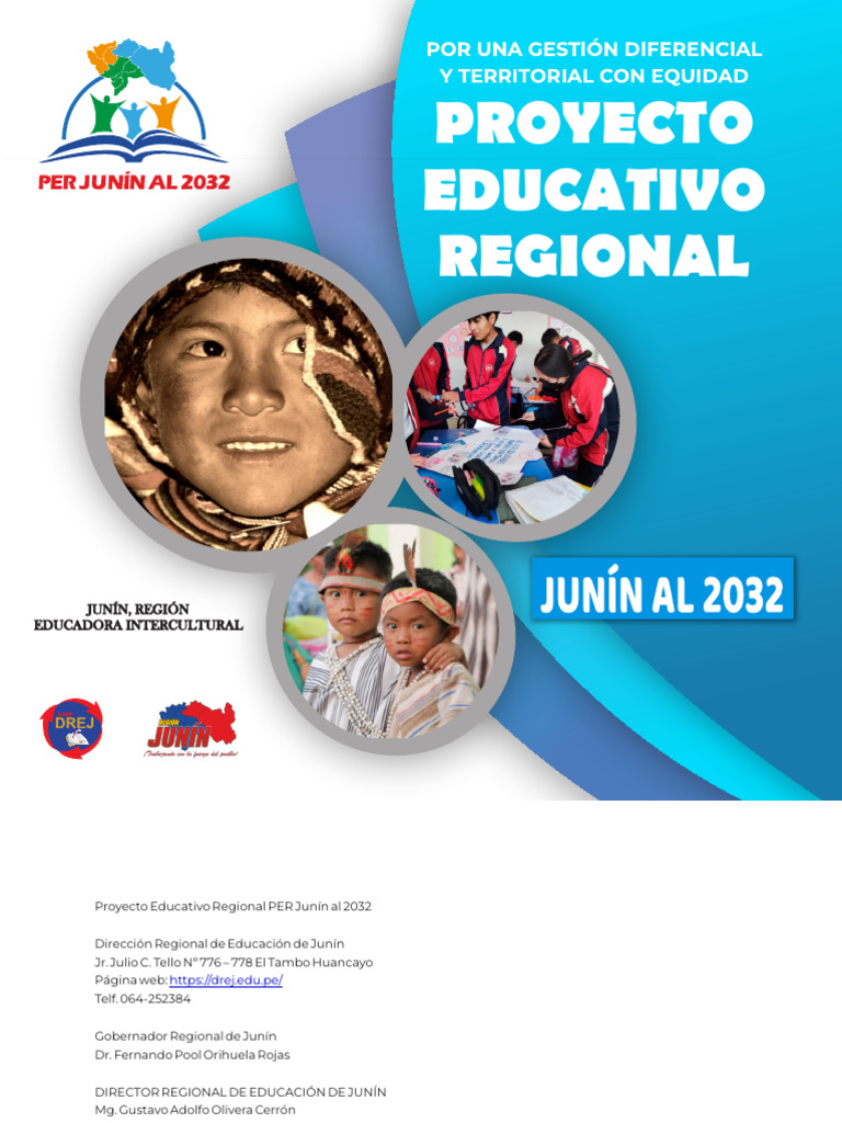 PER Junín Al 2032 | PDF | Enseñando | Inclusión (Educación)