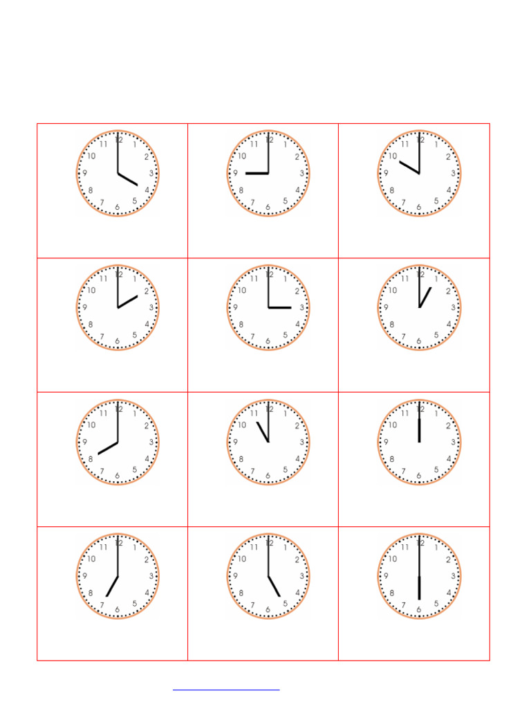 Telling Time Worksheet 1 | PDF | Intellectual Works | Justice