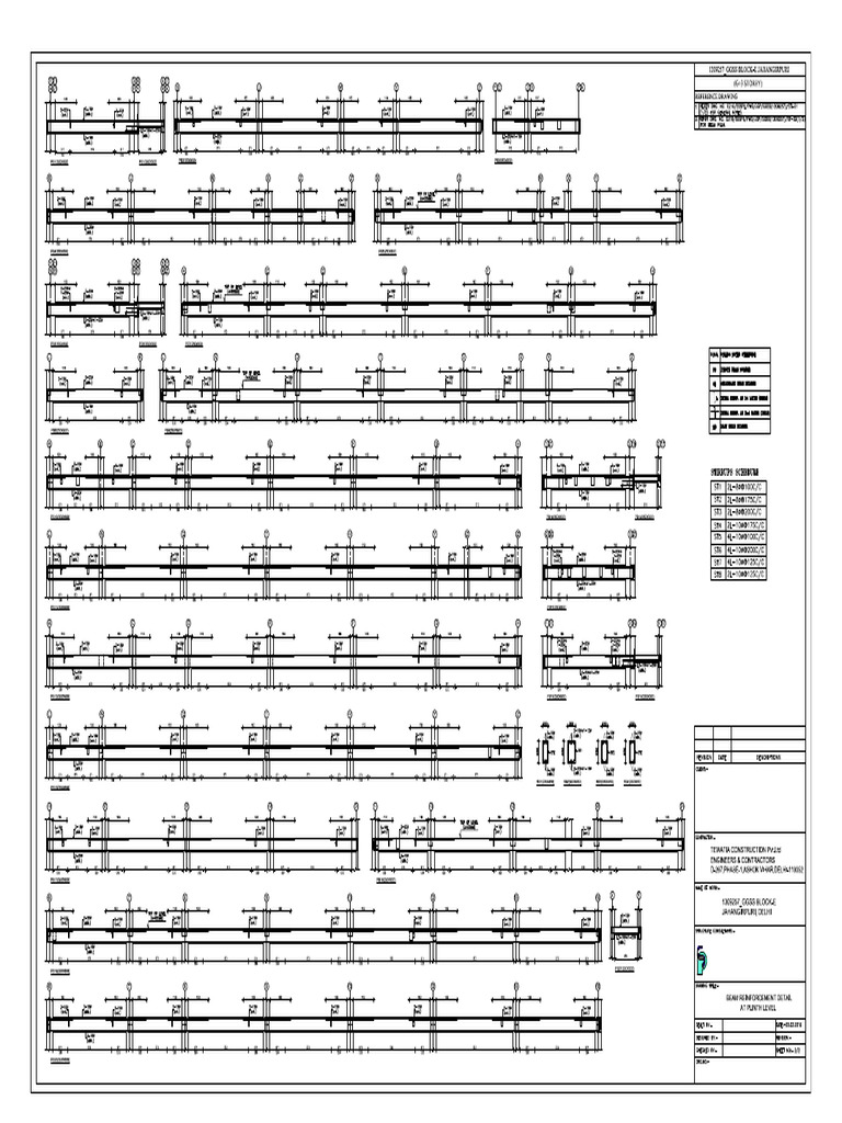 Plinth Lvl. Beam Reinf - Detail.-E-Block | PDF