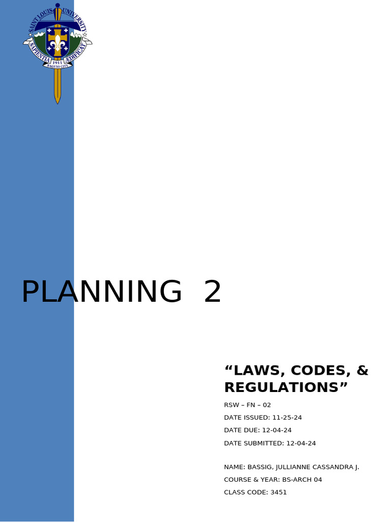 Planning 2B - Cover Page | PDF | Public Transport | Transport