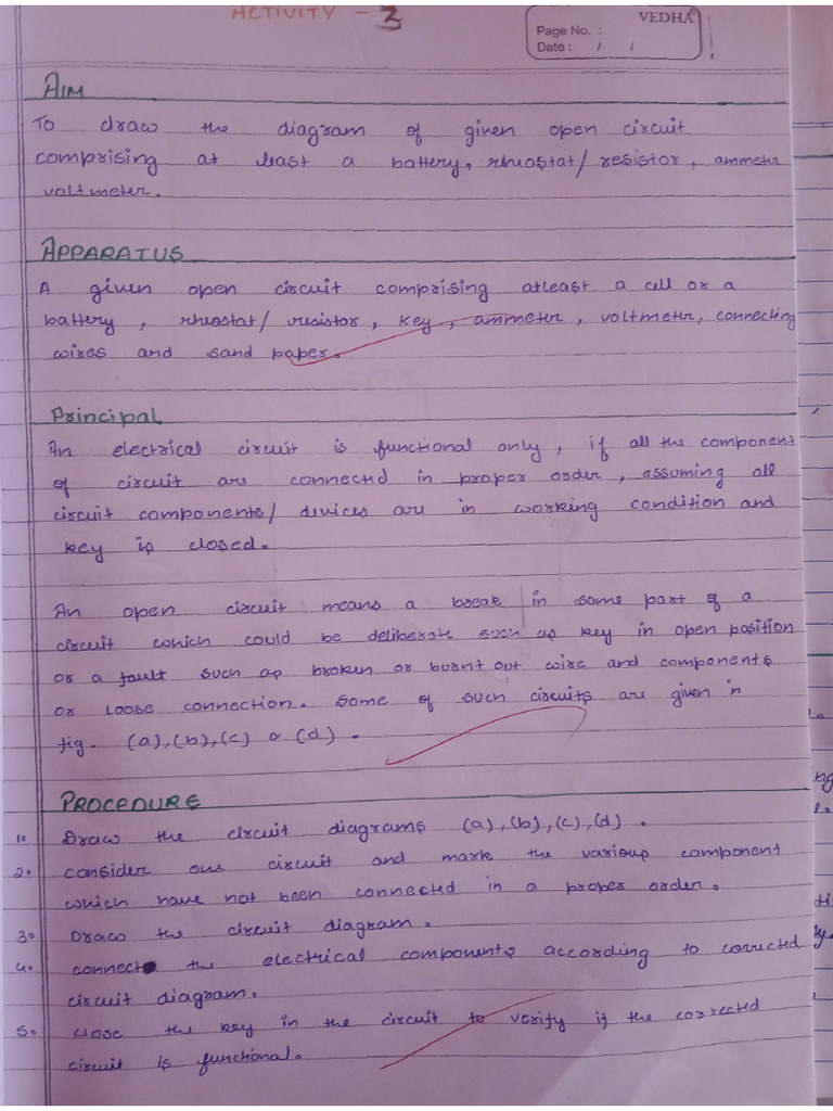 Activity - 3 To Draw Correct Diagram of Circuit | PDF