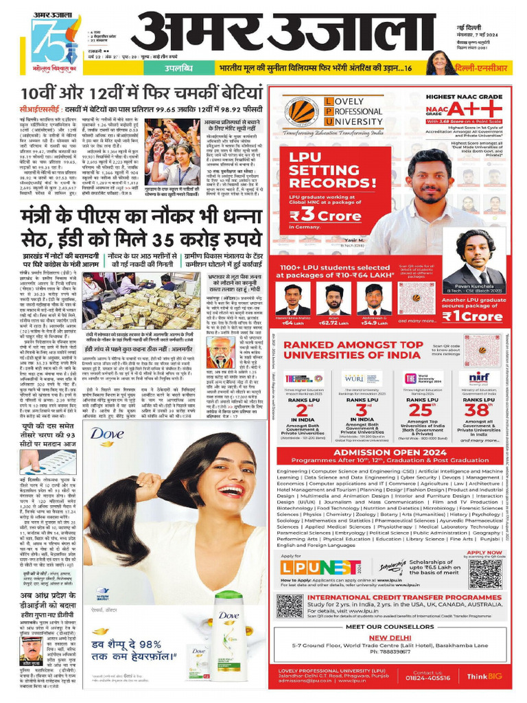 Amar Ujala 07 May 2024 | PDF