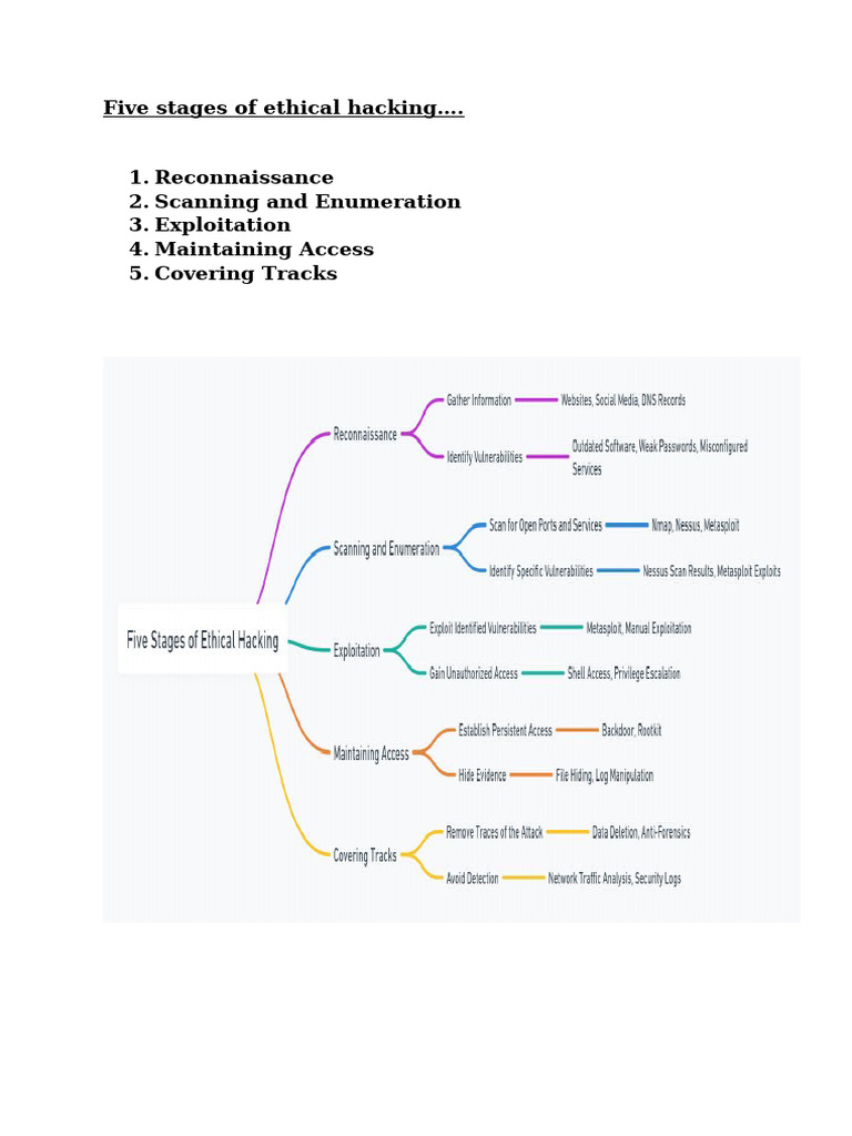 Five Stages of Ethical Hacking | PDF