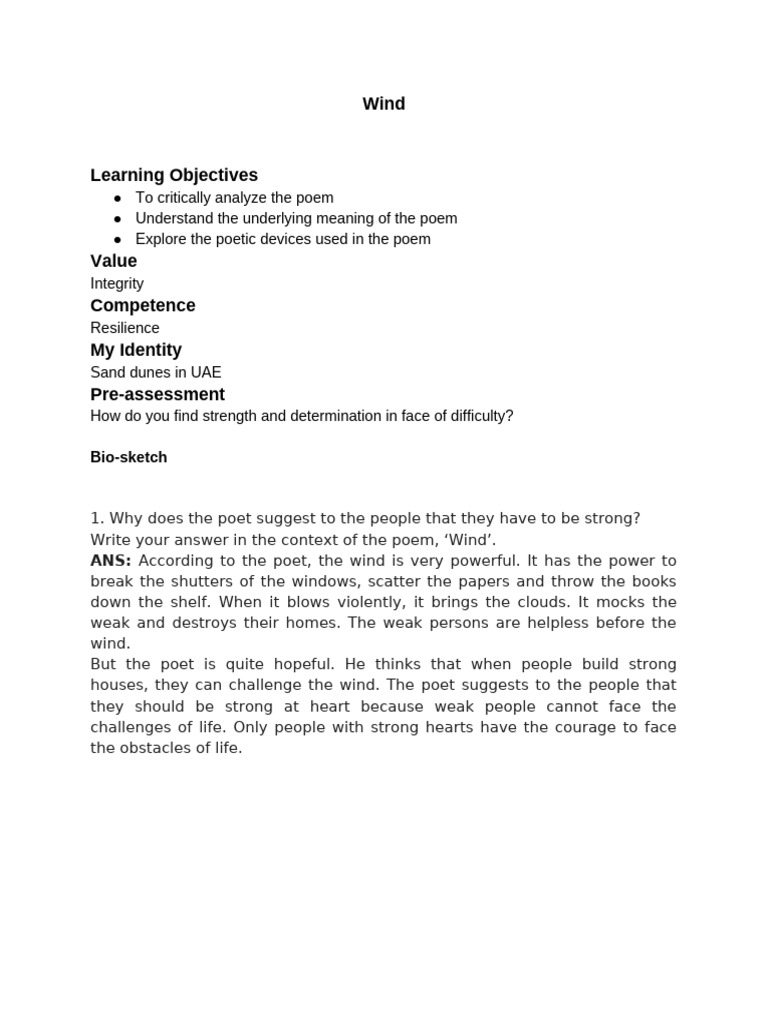 Wind - Notebook | PDF