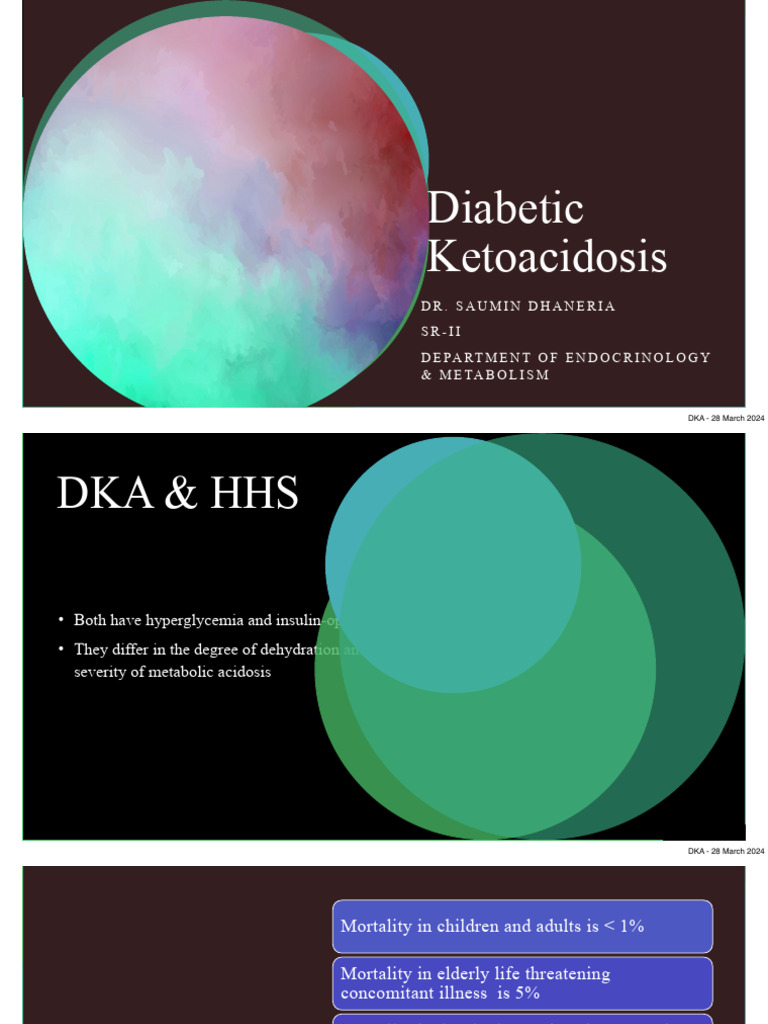 Diabetic Ketoacidosis Overview & Management | PDF | Physiology | Clinical Medicine