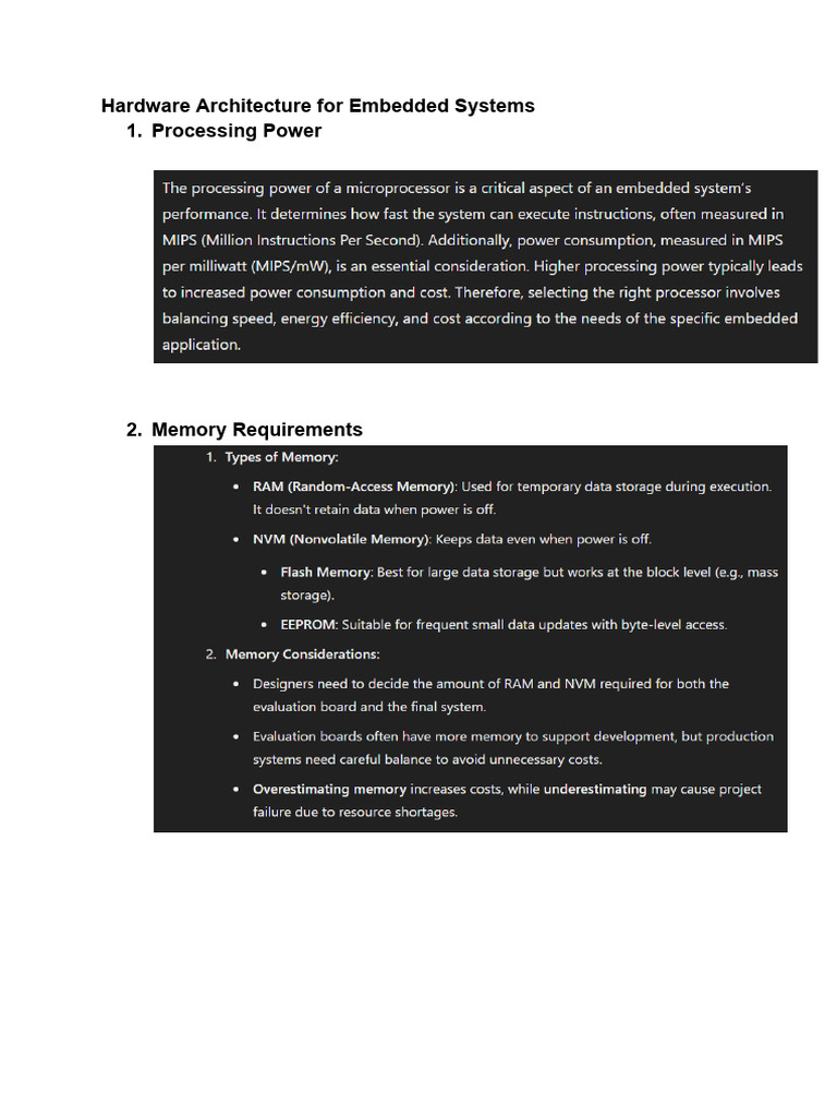 Hardware Architecture | PDF