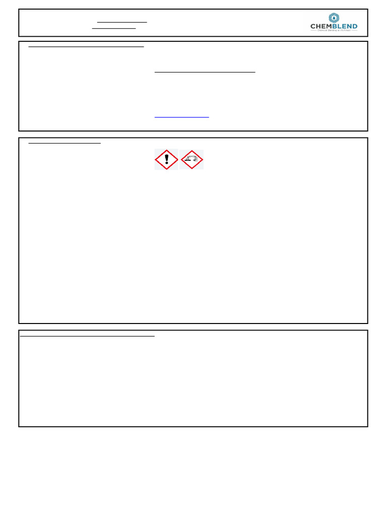 Grease Monster Safety Data Sheet | PDF | Chemical Substances | Chemistry