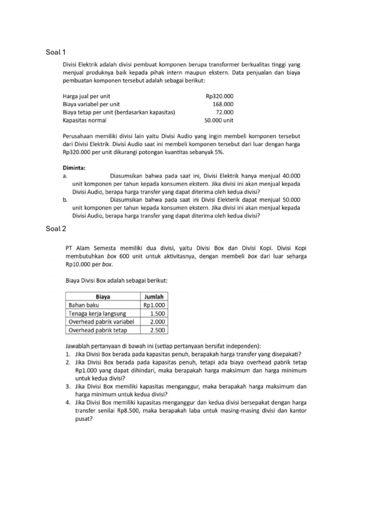 Latihan Akmen 6 Des 2024 | PDF