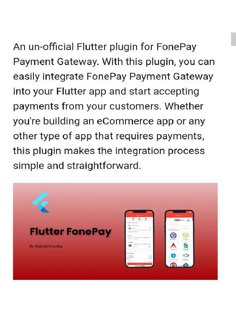 Fonepay Api | PDF
