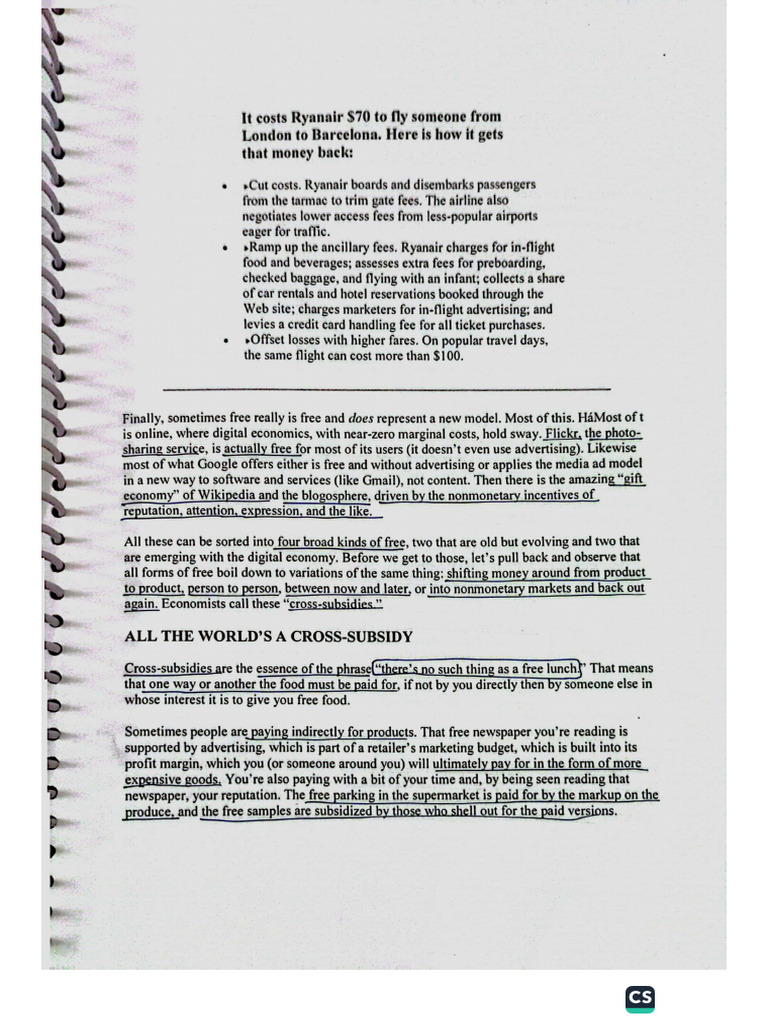 All The World's A Cross Subsidy | PDF