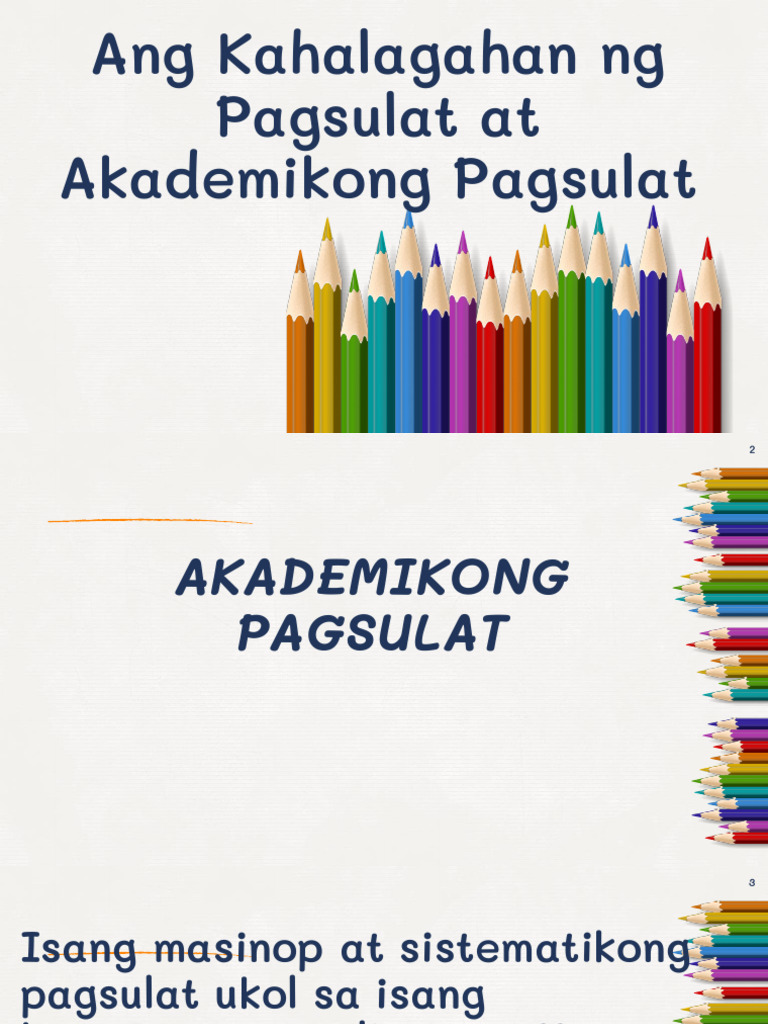 FPL Lesson 1 Pagsulat | PDF