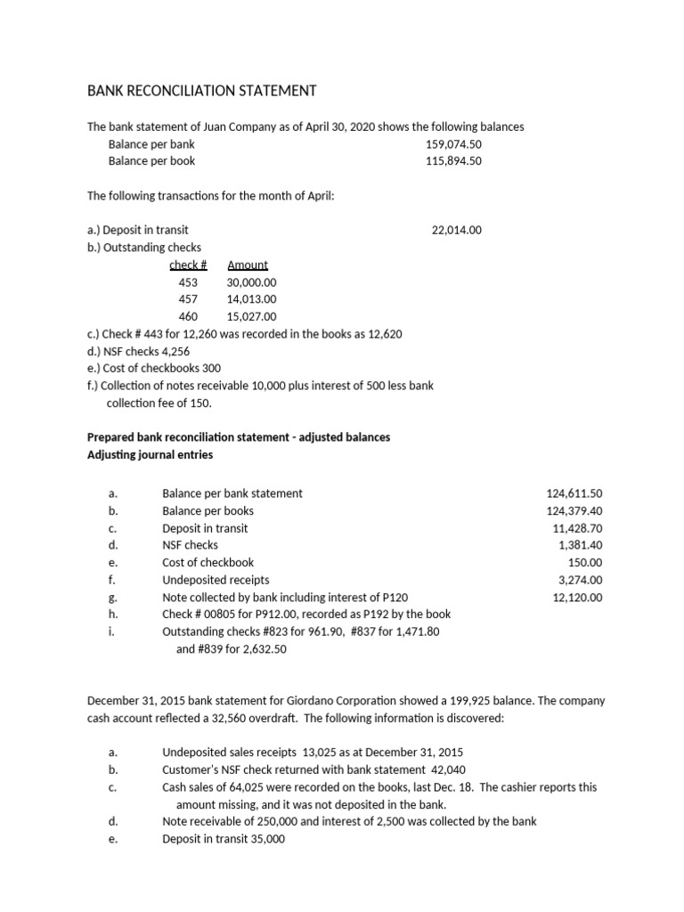 Bank Recon Made Easy 2 | PDF | Banks | Cheque