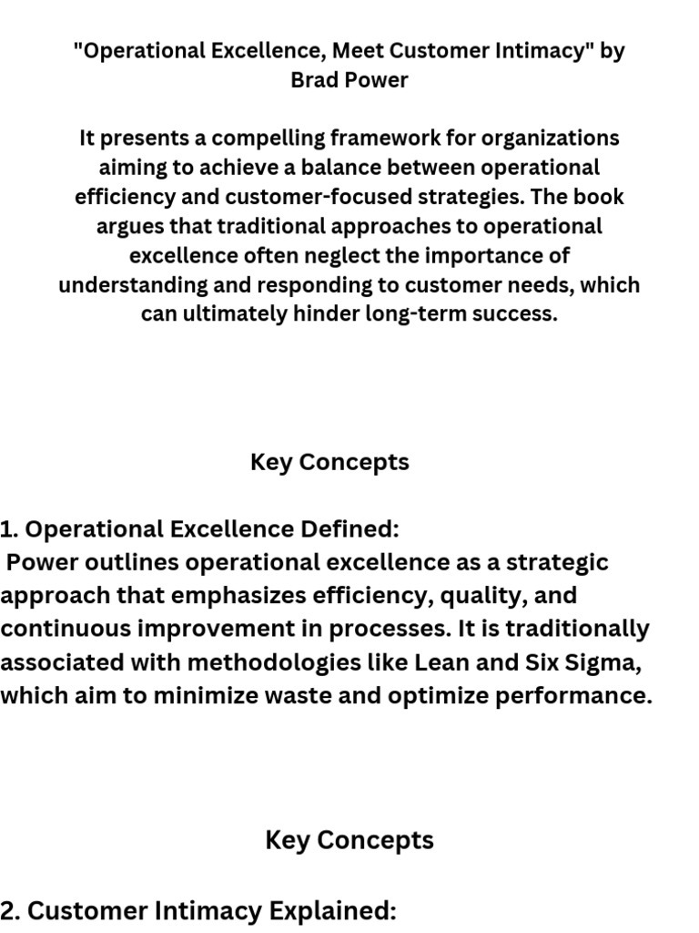 Balancing Efficiency & Customer Focus | PDF | Customer | Customer ...