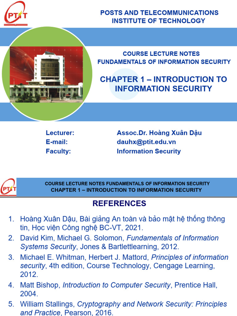 DH-INT1472-CLC-Chapter 1 - Introduction To Information Security | PDF ...