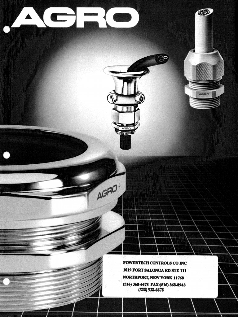 Agro AGhigh Quality Cable Glandsand Connectors | PDF