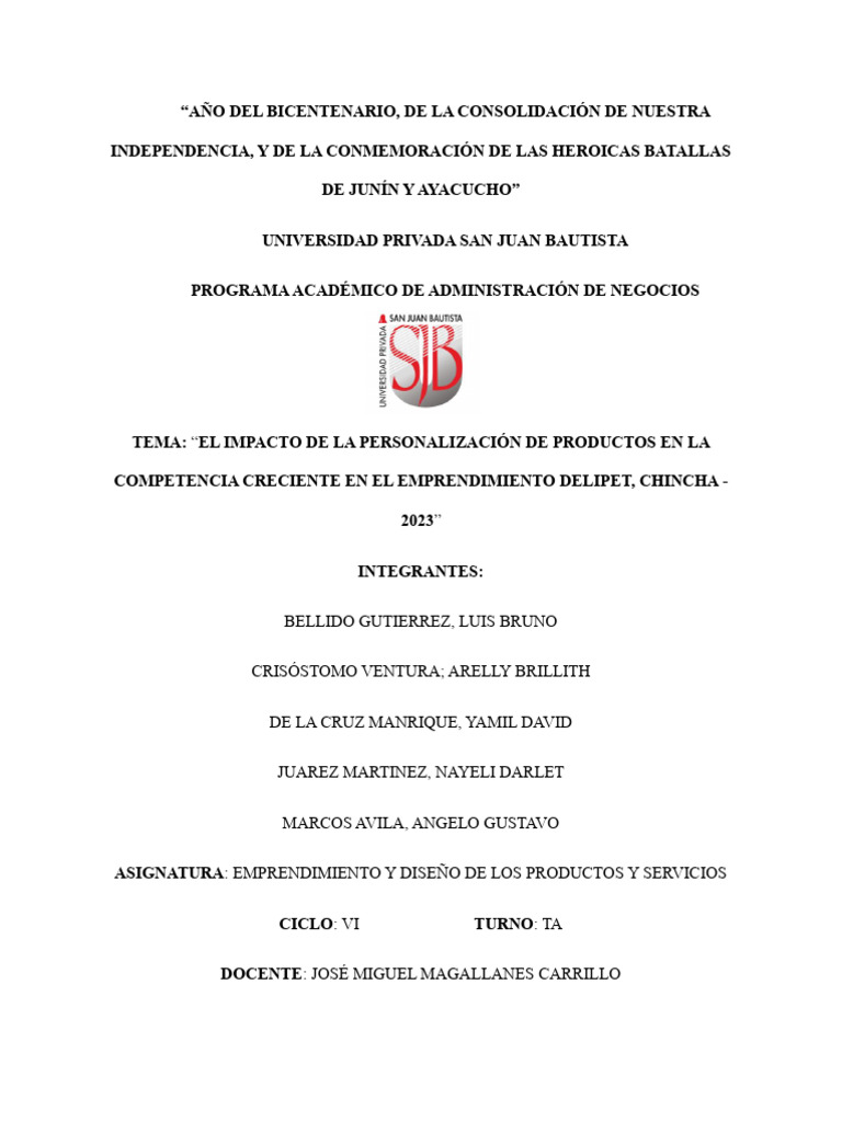 IF LRPD 2 - Emprendimiento | PDF | Business | La satisfacción del cliente