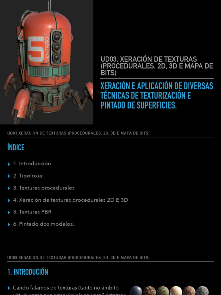 UD03 - Técnicas de Texturización | PDF
