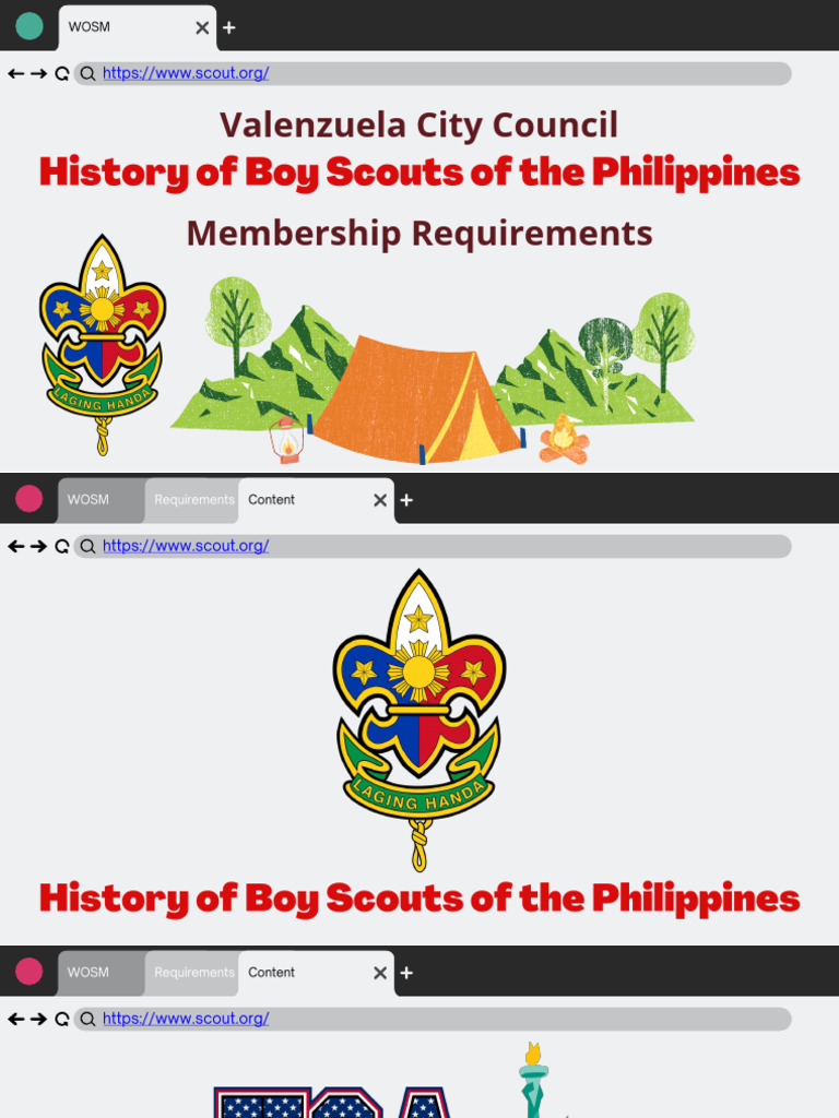 History of Boy Scouts of The Philippines | PDF