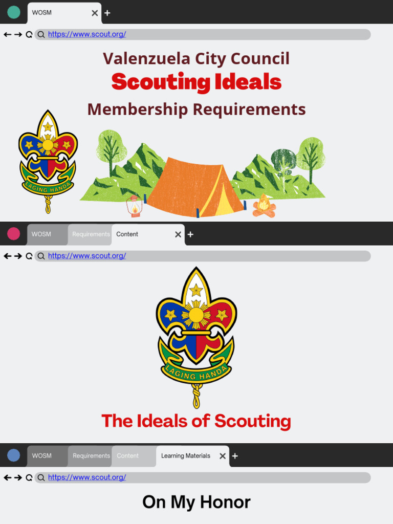 Scouting Ideals and Symbols | PDF