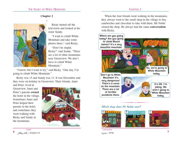 Read PDF Level2 Secret-of-White-Mountain | PDF