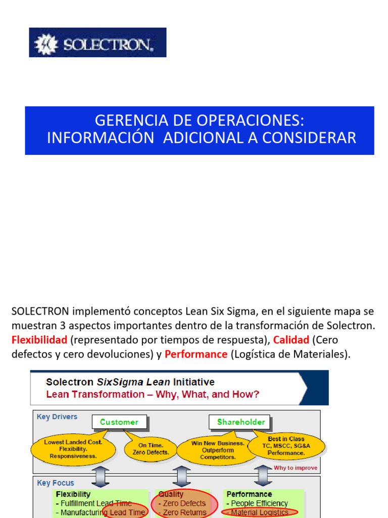 s3 CASO Solectron Localización | PDF | Pensamiento sistémico | Economias