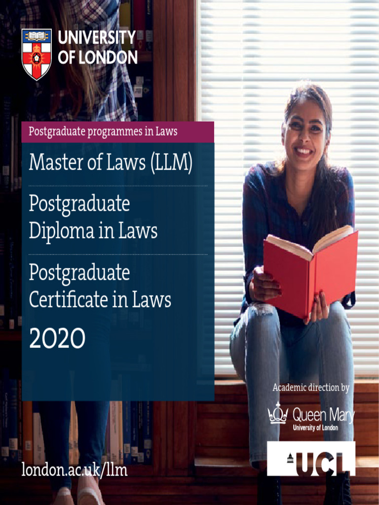 LLM Prospectus 2020 | PDF | Value Added Tax | Postgraduate Education