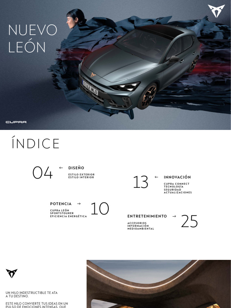 Cars Models Brochure Leon September 2024 | PDF | Diodo emisor de luz ...
