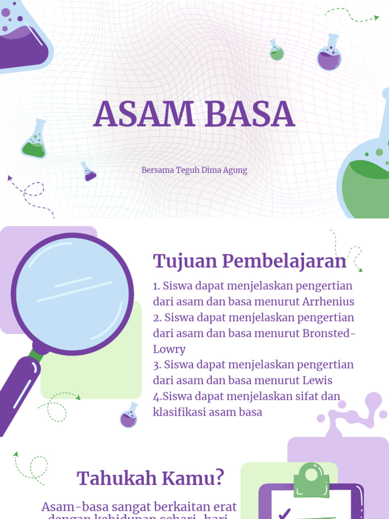PPT ASAM BASA TEGUH DIMA AGUNG | PDF
