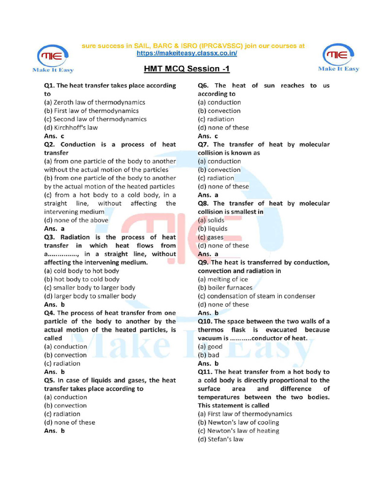 047) (RRB JE MCQ) (HMT RRB MCQ) HMT Basic MCQ 1 (PDF) | PDF
